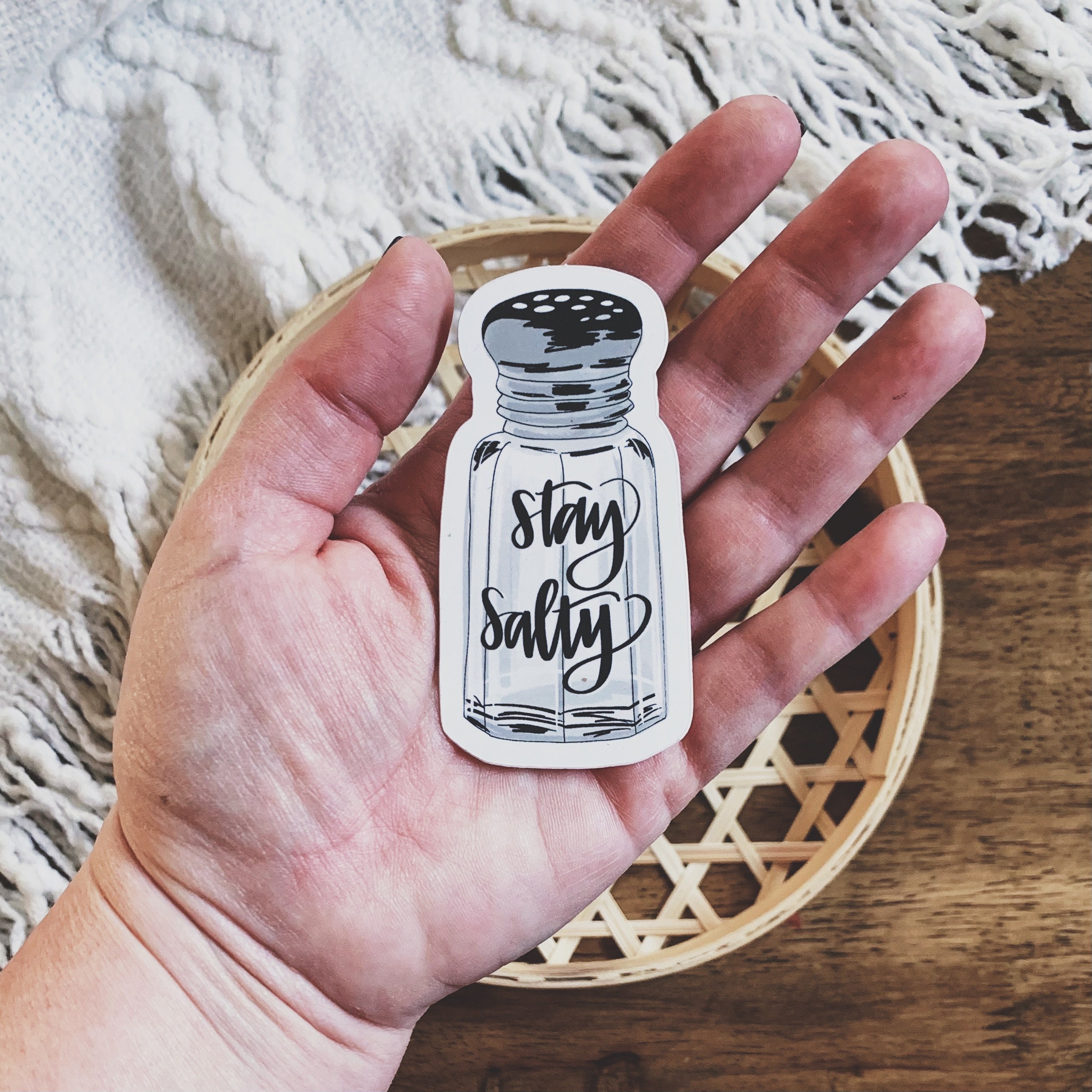 STICKER: Stay Salty 3 Vinyl Sticker - Etsy