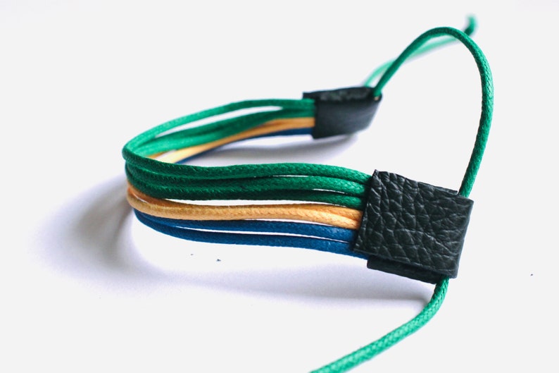 Brazilian Handmade Bracelet From Rio De Janeiro Brazil Flag - Etsy