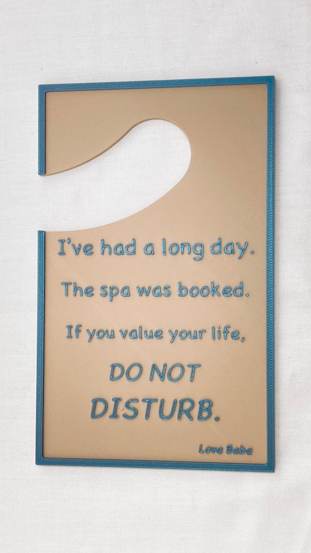 Cheeky Customizable Do Not Disturb Sign - Etsy