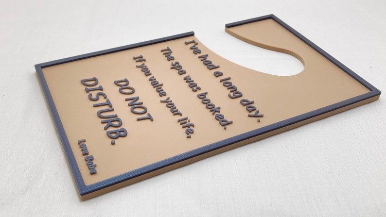 Cheeky Customizable Do Not Disturb Sign - Etsy