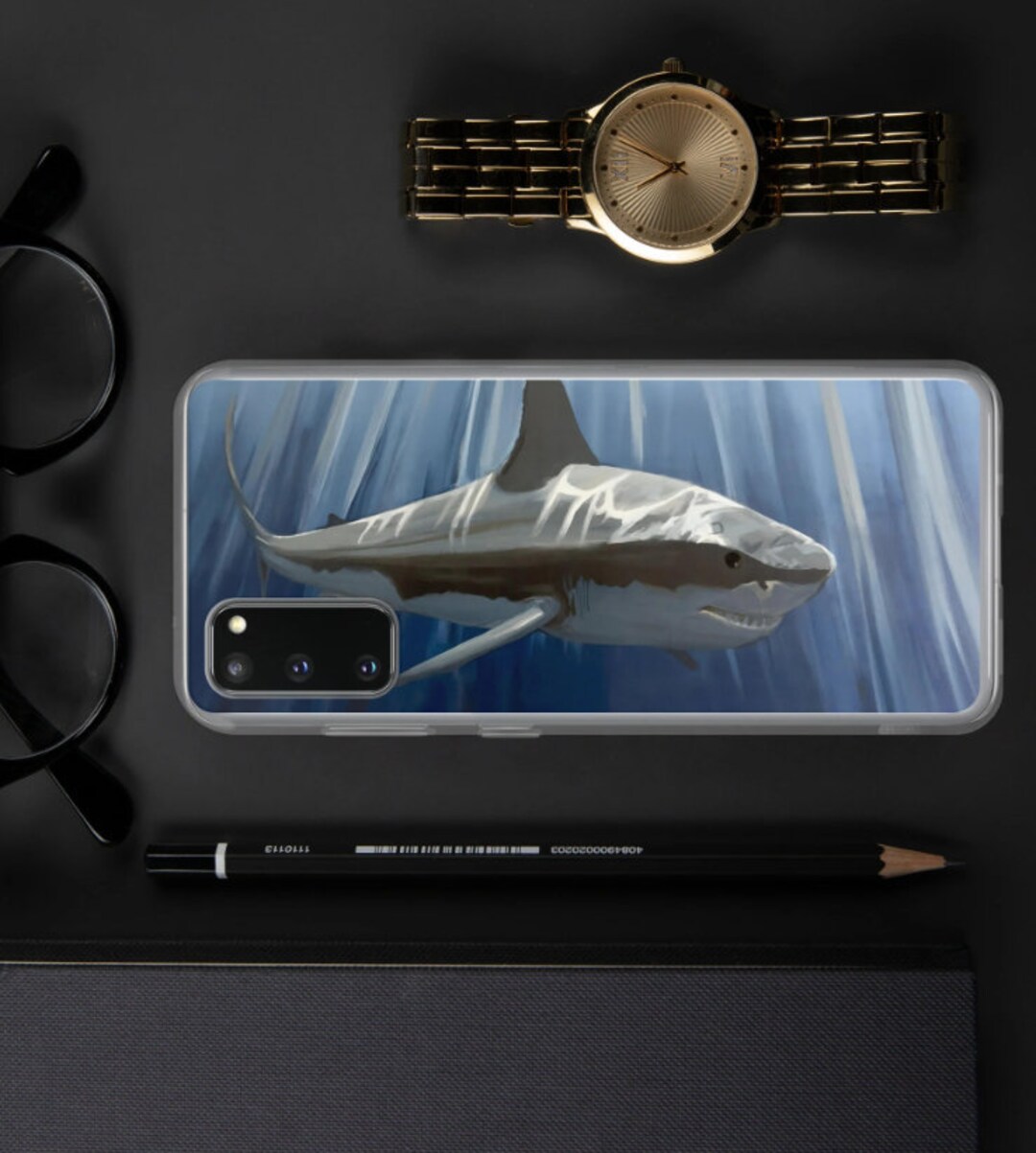 Great White Shark Phone Case for All Samsung® Models, Great White Shark ...