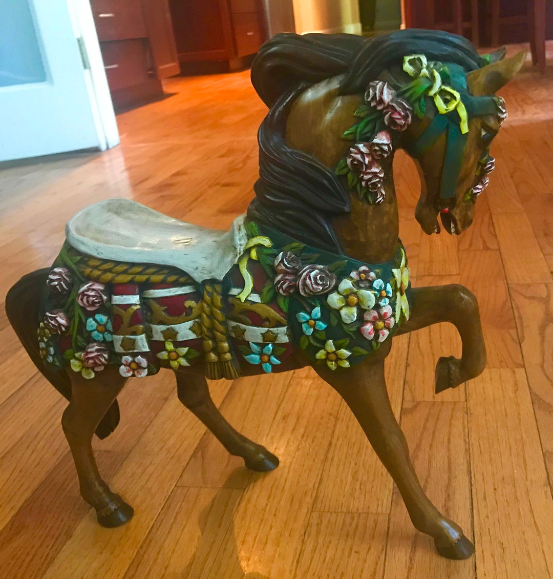 Hand-carved Wood Horse by Artisan Miguel Ruelas - Etsy