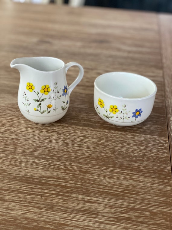 Vintage Nikko Japan Ceramic Tableware Cream Pitcher Sugar Bowl - Etsy