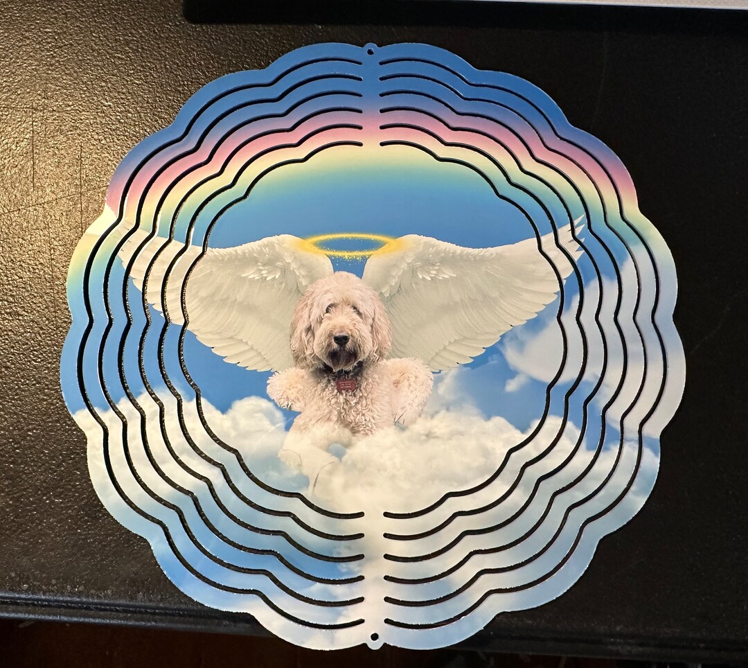 Custom Dog Wind Spinners - Etsy