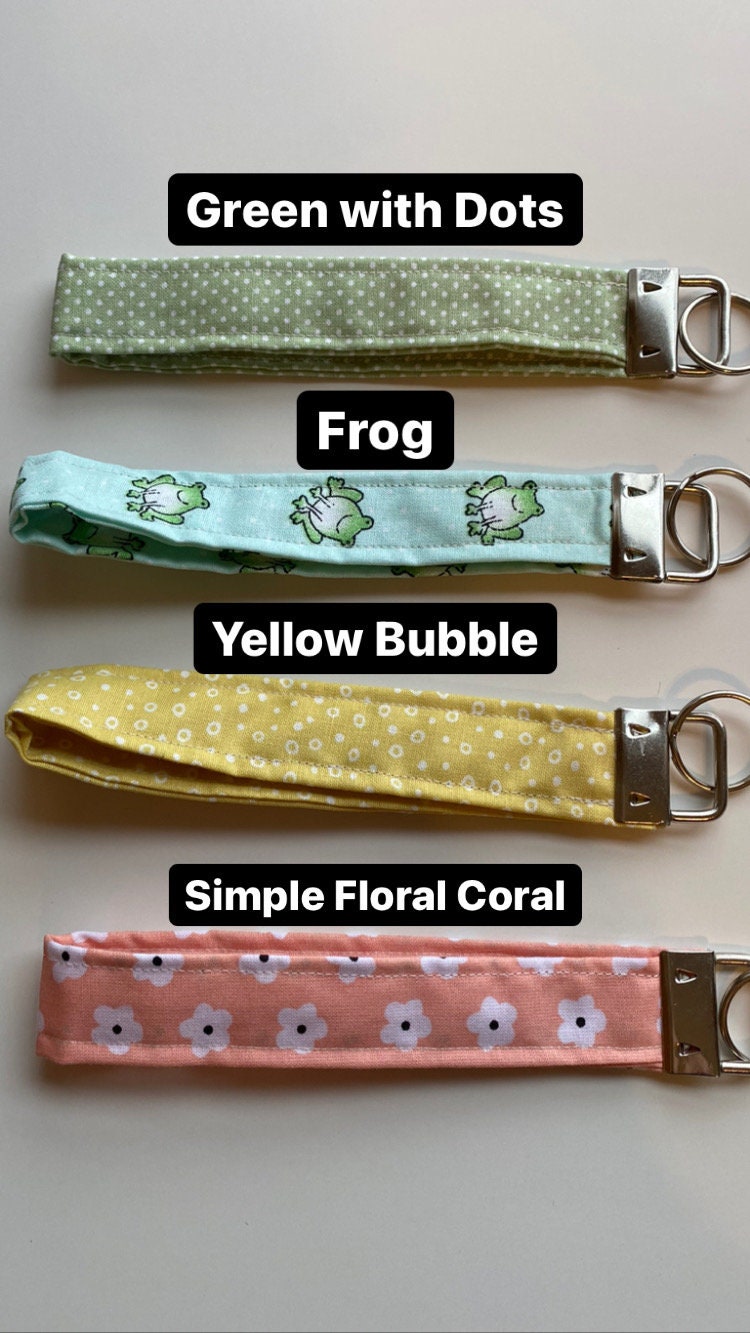 Wristlets Key Fobs Sewn Wristlets Cute Keychains Cute - Etsy