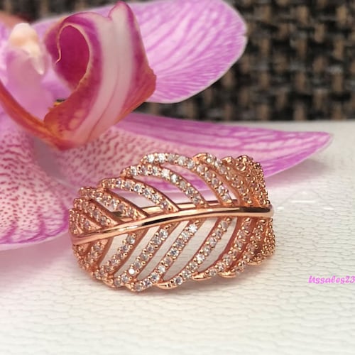 Pandora Hearts of Pandora Ring Rose Gold Original New ALL | Etsy