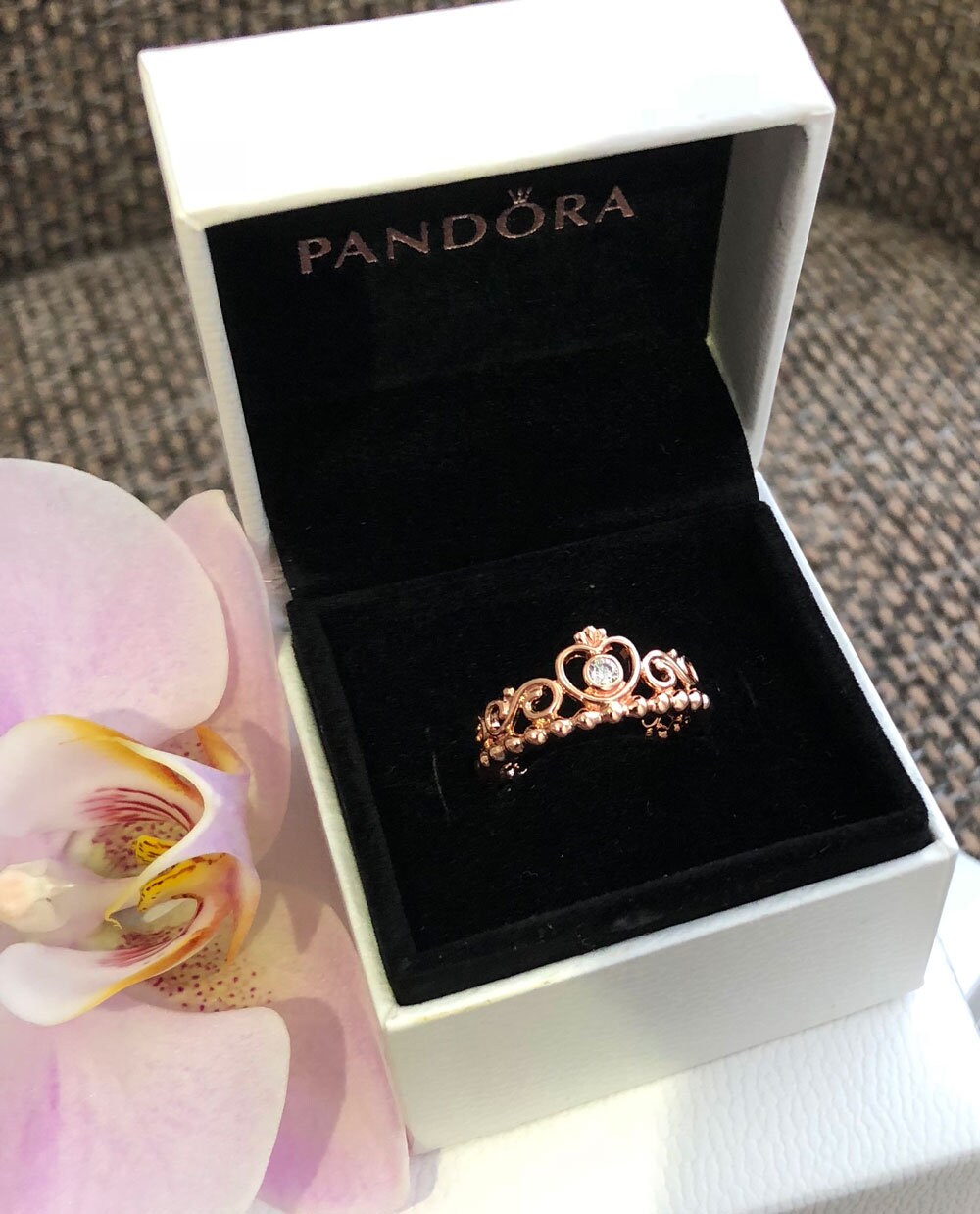 Pandora My Princess Ring Rose Gold Original Brand New ALL SIZES 180880CZ Etsy
