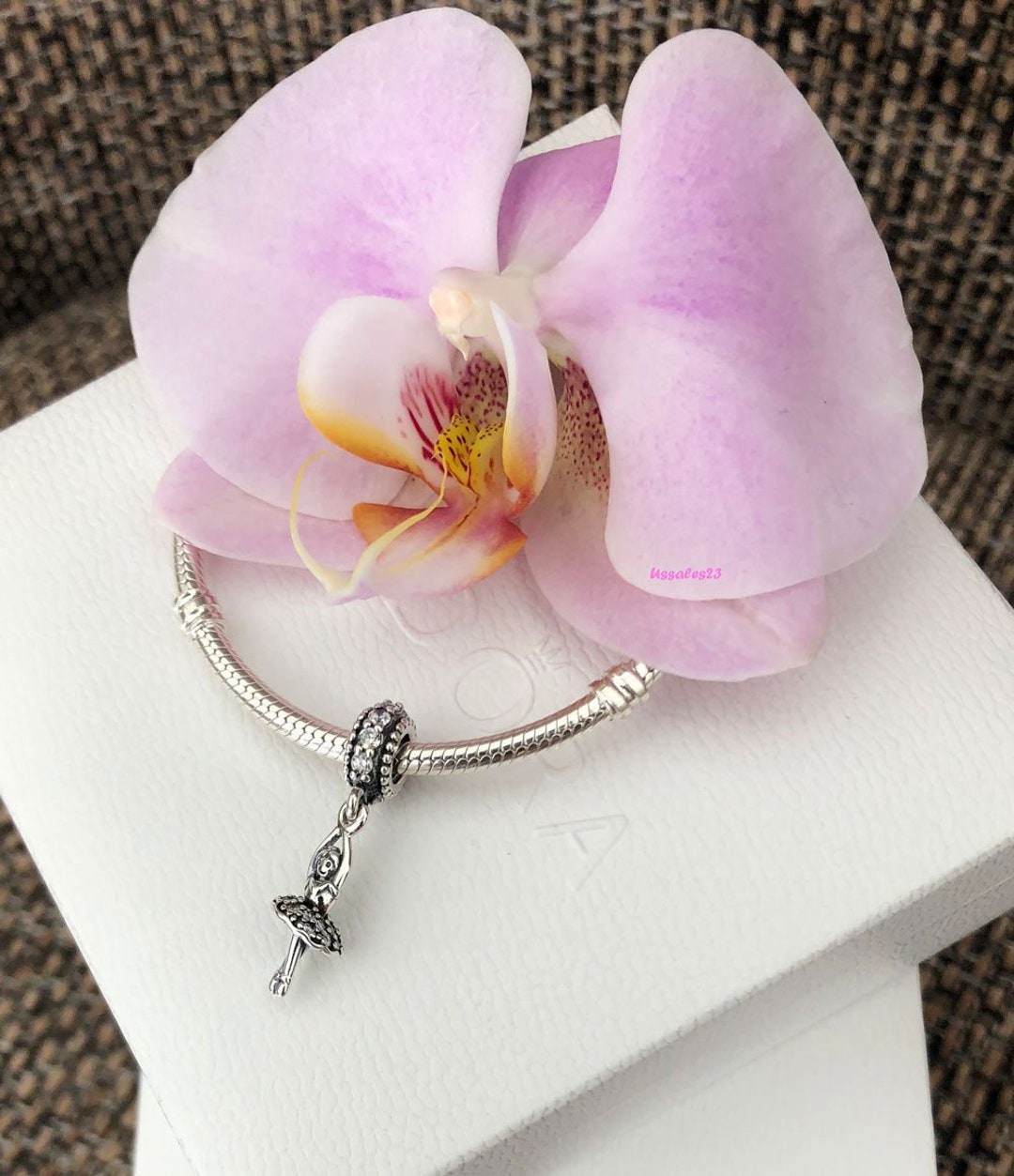 Pandora Ballerina Charm, Bracelet Bead, Brand New, Sterling Silver - Etsy