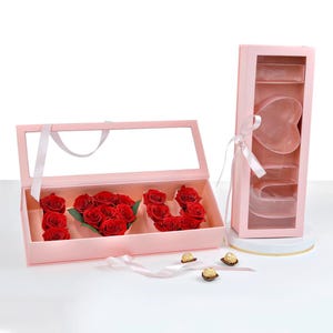 I Love You Flower Box: Elegant Floral Gift Packaging - Etsy