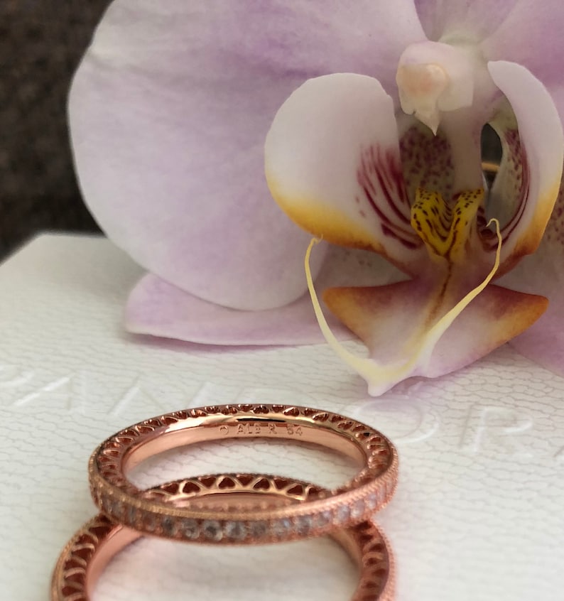 Pandora Hearts of Pandora Ring Rose Gold Original New ALL | Etsy