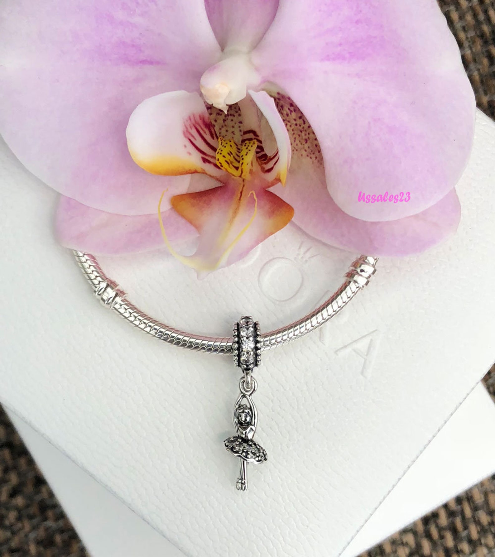 Pandora Ballerina Charm Bracelet Bead Brand New Sterling - Etsy