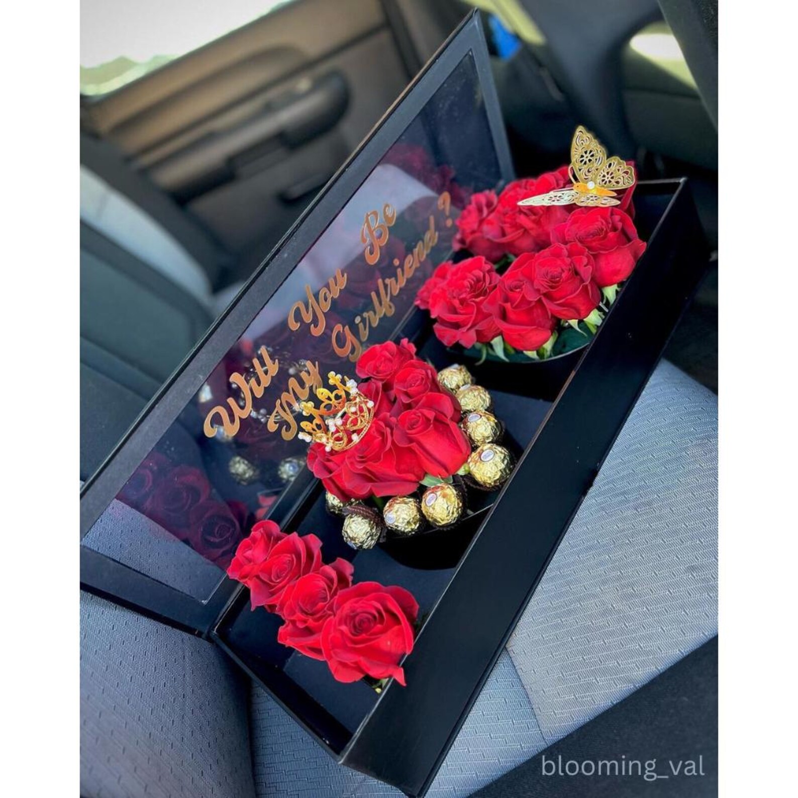 I Love You Flower Box: Elegant Floral Gift Packaging - Etsy