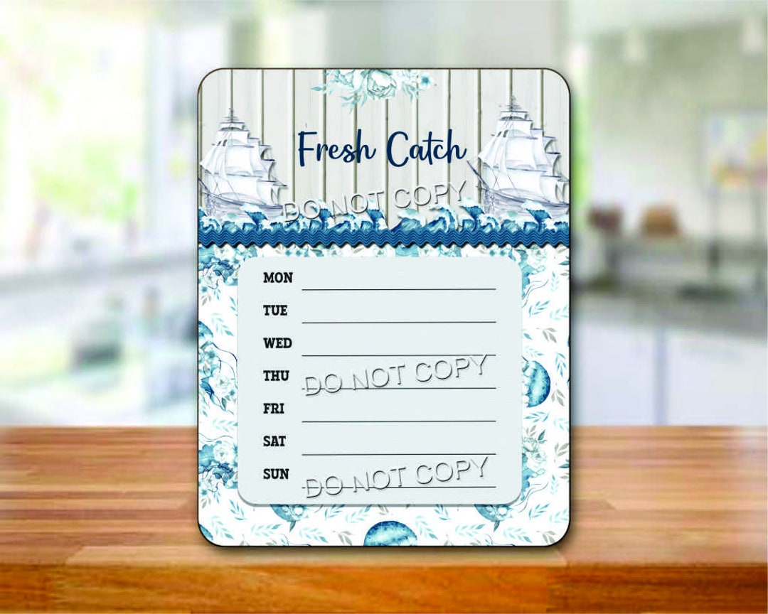 Beach Menu Board Design, Dry Erase Board, Instant Download, PNG ...