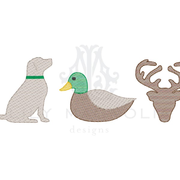 Hunting Embroidery Designs - Etsy