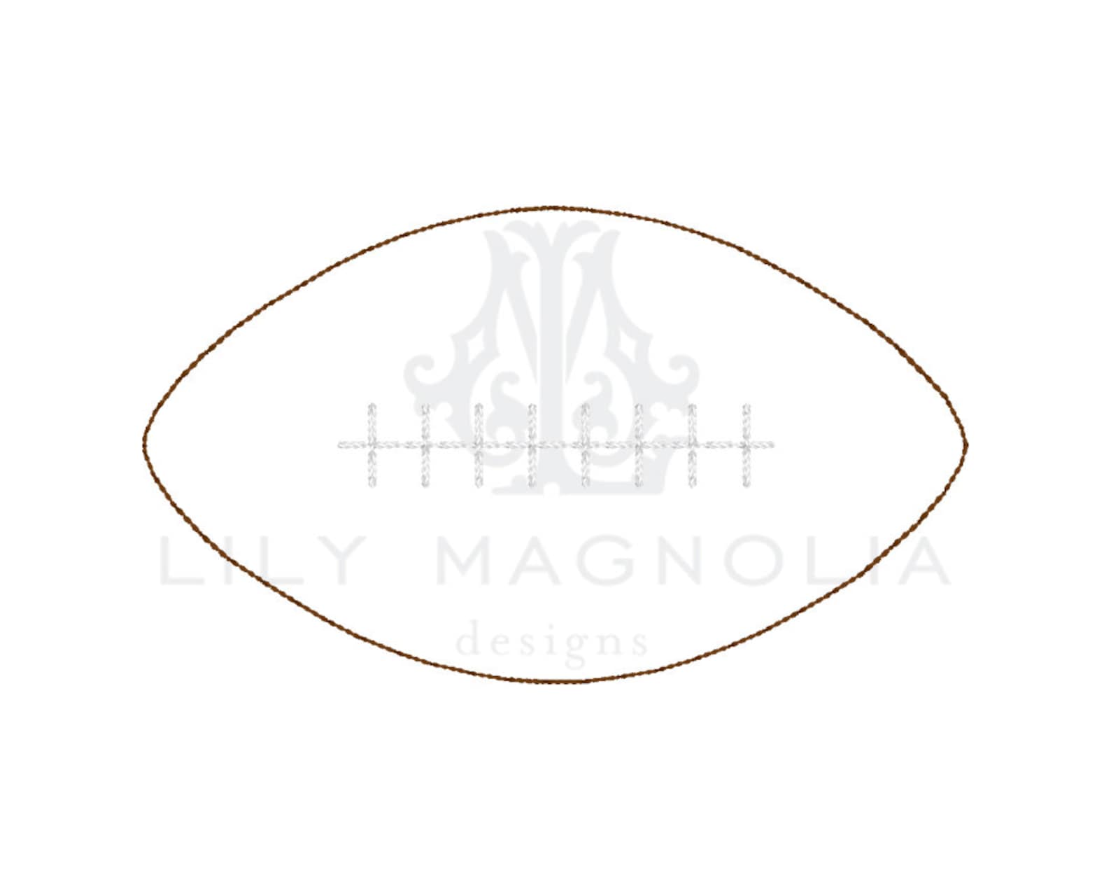 Football Quick Stitch Embroidery Design, Football Vintage Embroidery ...