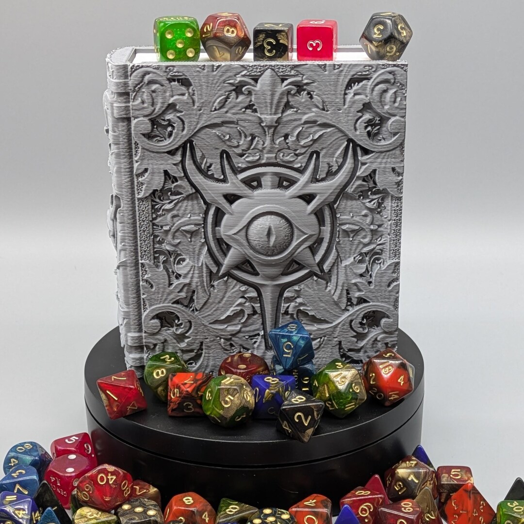 Ancient Warlock Dice Tome - 3D Print - Dice Box - TTRPG - Etsy