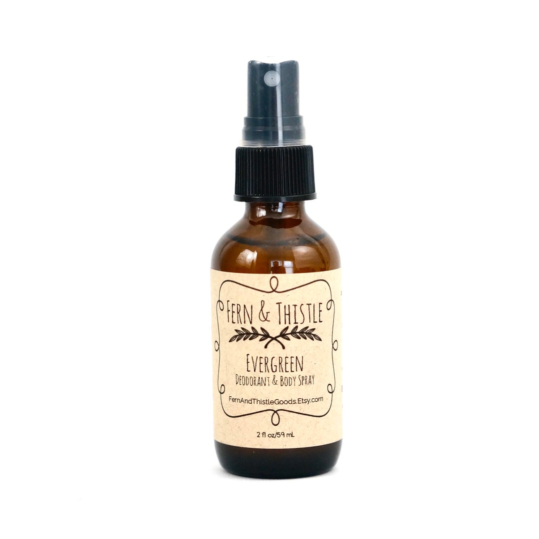 Evergreen Deodorant & Body Spray - Etsy