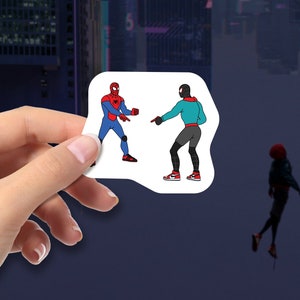 Spiderman Meme Decal - Etsy UK