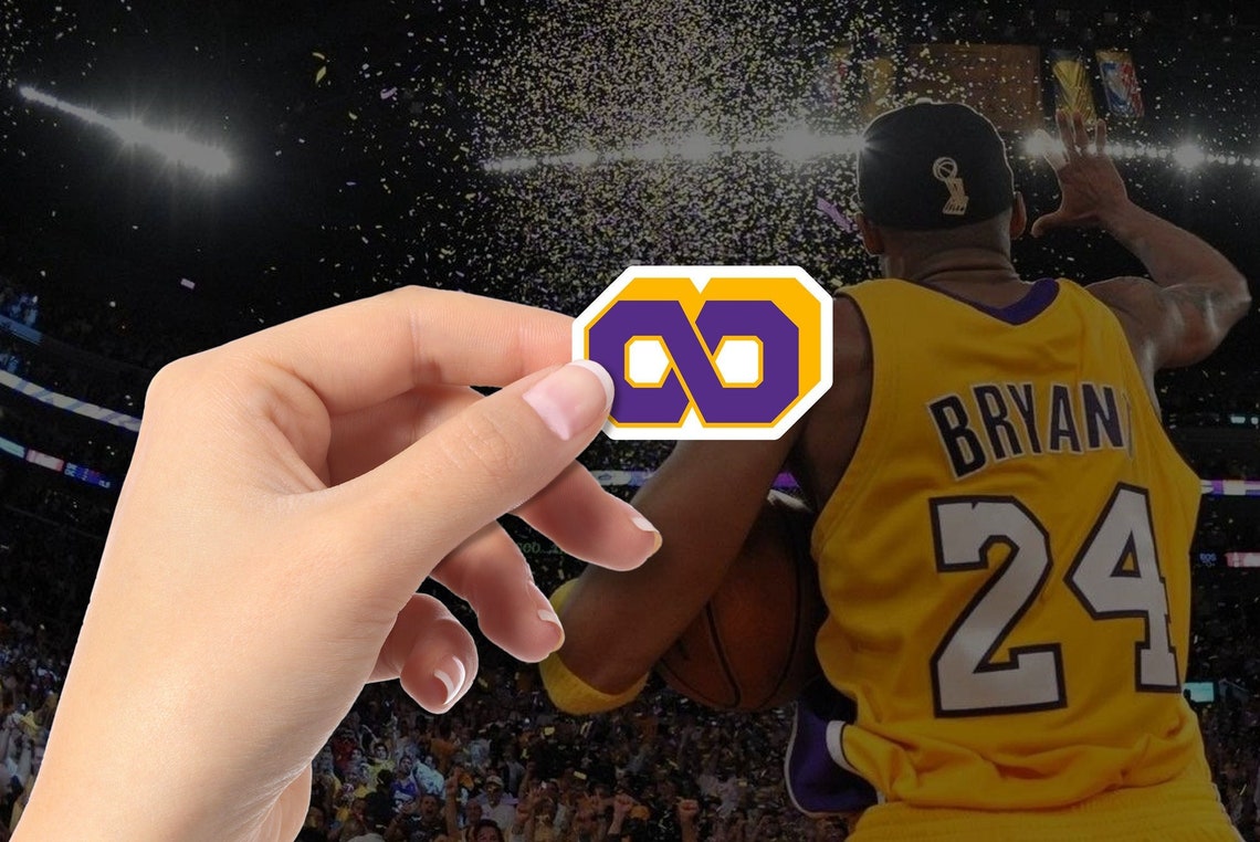 Mamba Infinity Kobe Bryant Sticker Laminated/glossy Vinyl Stickers for ...