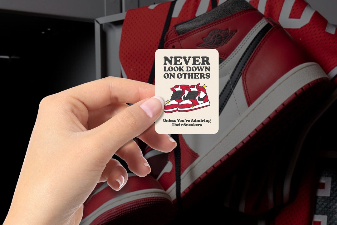 Jordan 1 Chicago Sticker Lost and Found Jordan 1 Sticker Art Positive ...