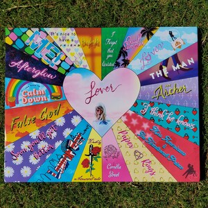 Taylor Swift Lover Themed Poster - Etsy