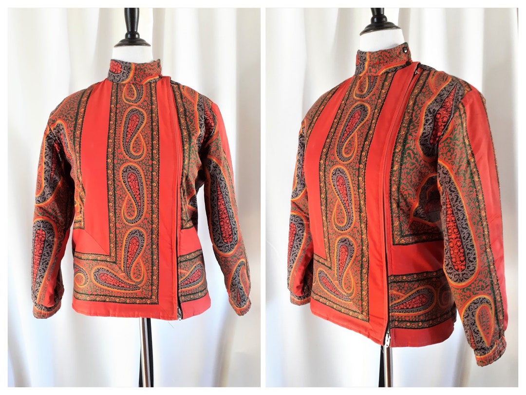 Vintage 1960s Val Hughes Side Zip Coat Size Medium - Etsy