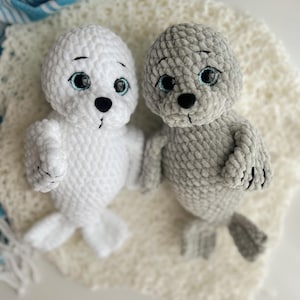 Seal Amigurumi Crochet Pattern - Plush Seal PDF Pattern - Crochet ...