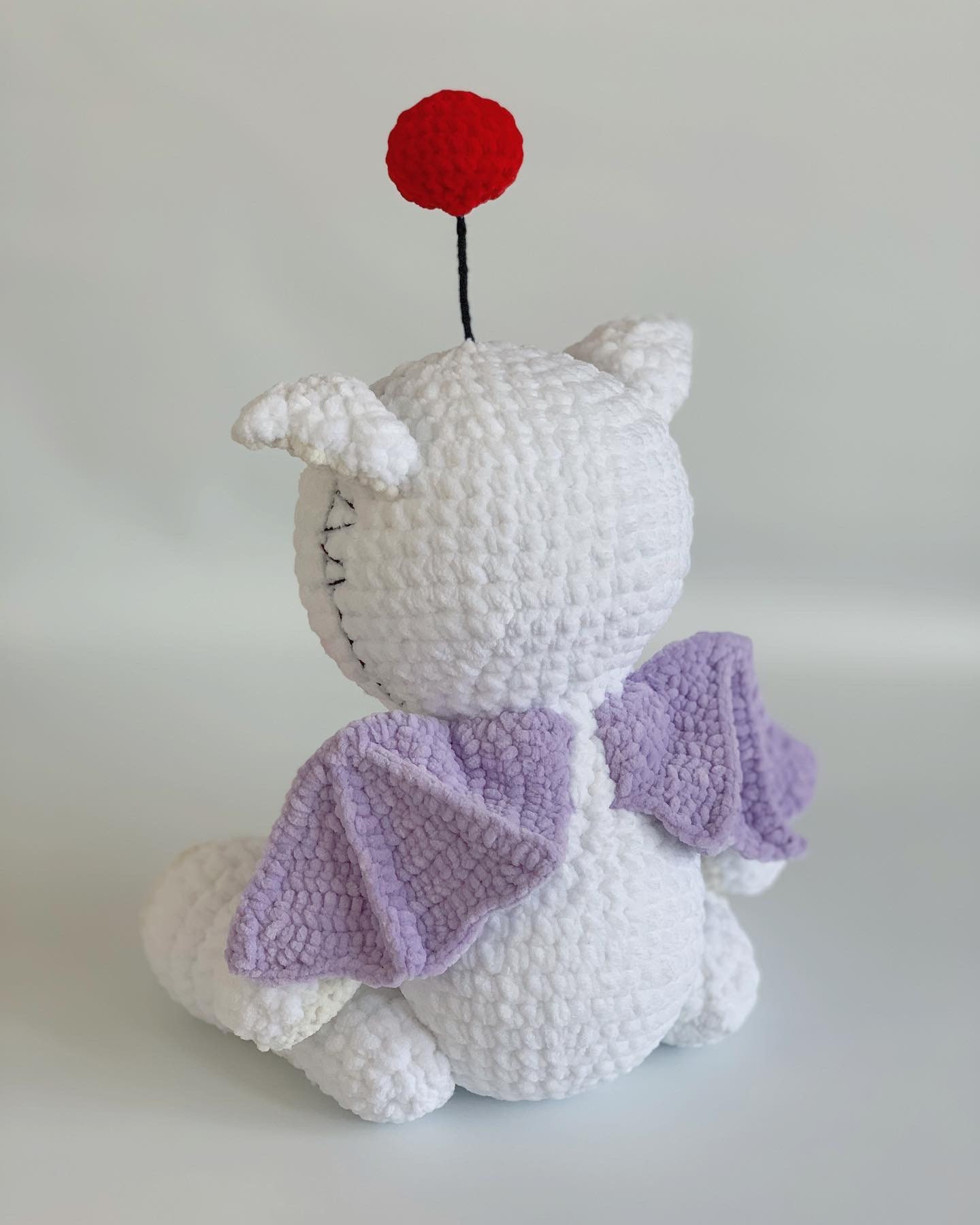Crochet Big Moogle Toy From Final Fantasy Pattern - Etsy Australia