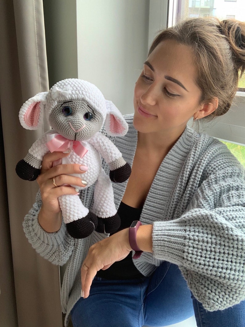 Sheep Crochet Toy Amigurumi Pattern Easy Crochet Lamb Toy Pdf - Etsy