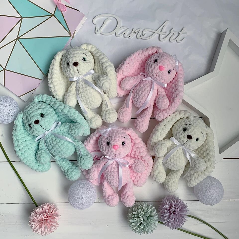 Crochet Little Bunny Toy Pattern | Etsy