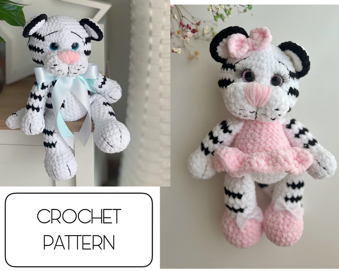 Crochet Pattern Tiger - Amigurumi Tiger 2in1 Pattern PDF Tutorial ...