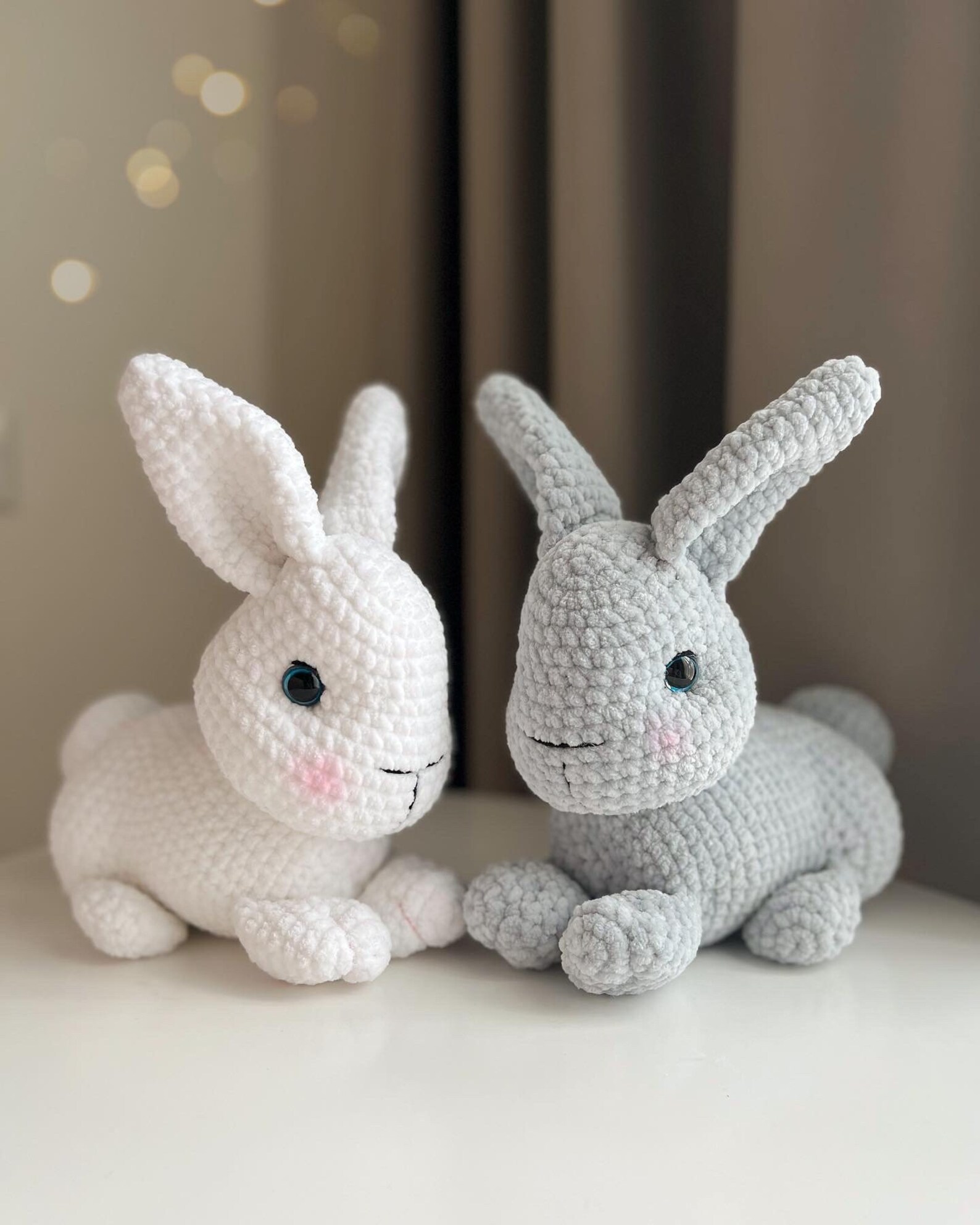 Crochet Rabbit Toy Pattern - Amigurumi Rabbit - Crochet Bunny Toy ...