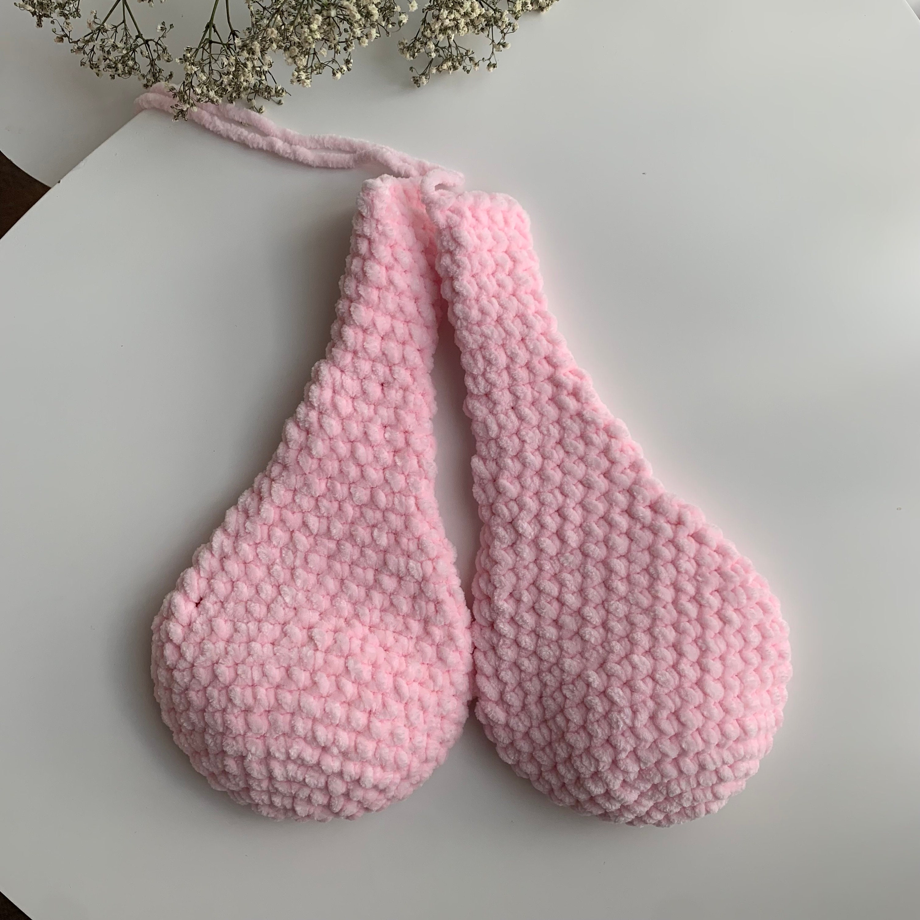 2in1 Crochet Long Air Ears Pdf Pattern - 11 Inches Crochet Long Ears ...