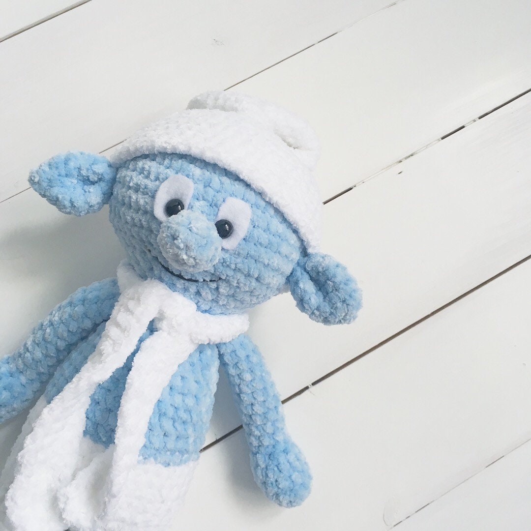 Smurf Crochet Pattern PDF Christmas Smurfs Smurf Toy - Etsy