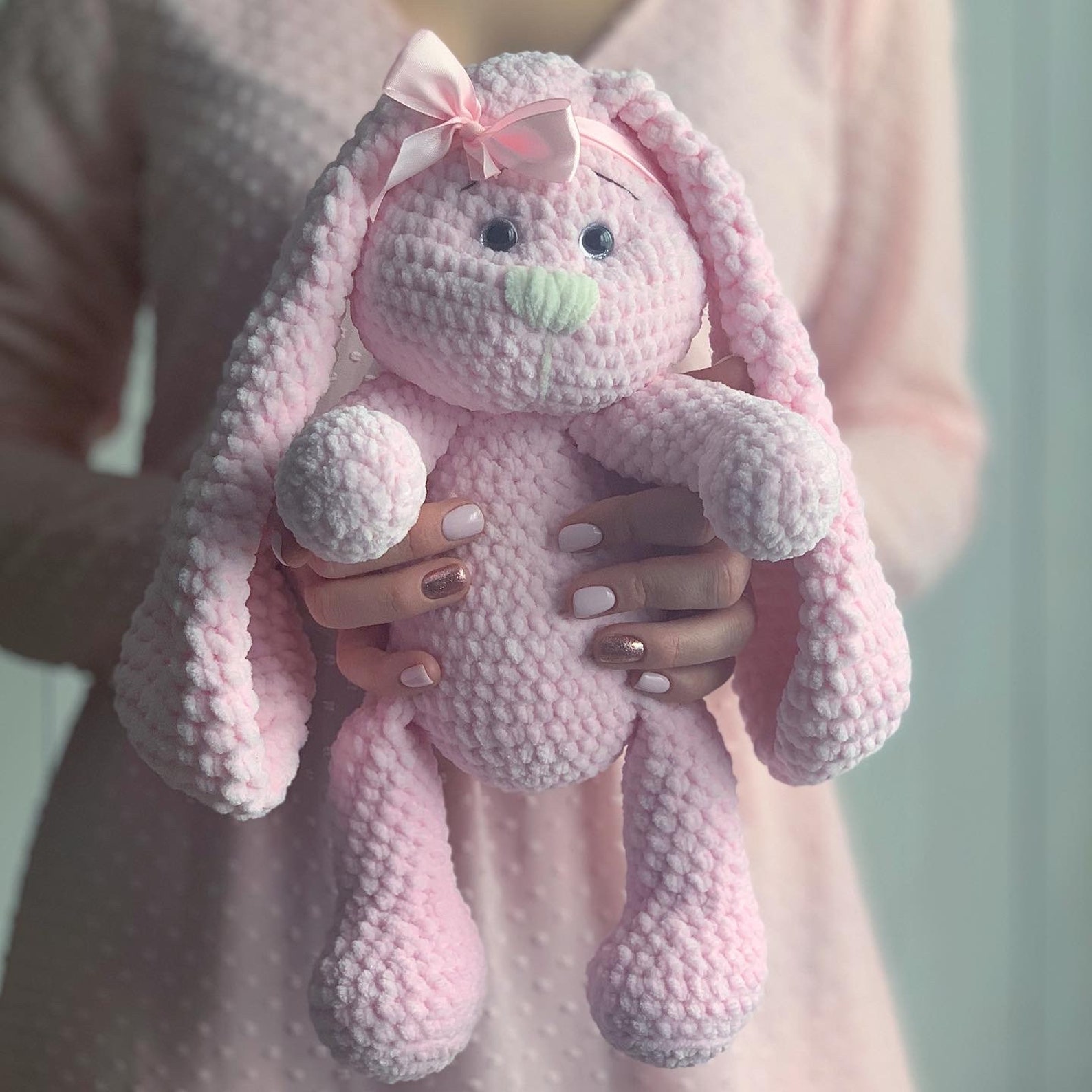 Crochet Bunny Toy Pattern Plush Rabbit Amigurumi PDF Pattern | Etsy