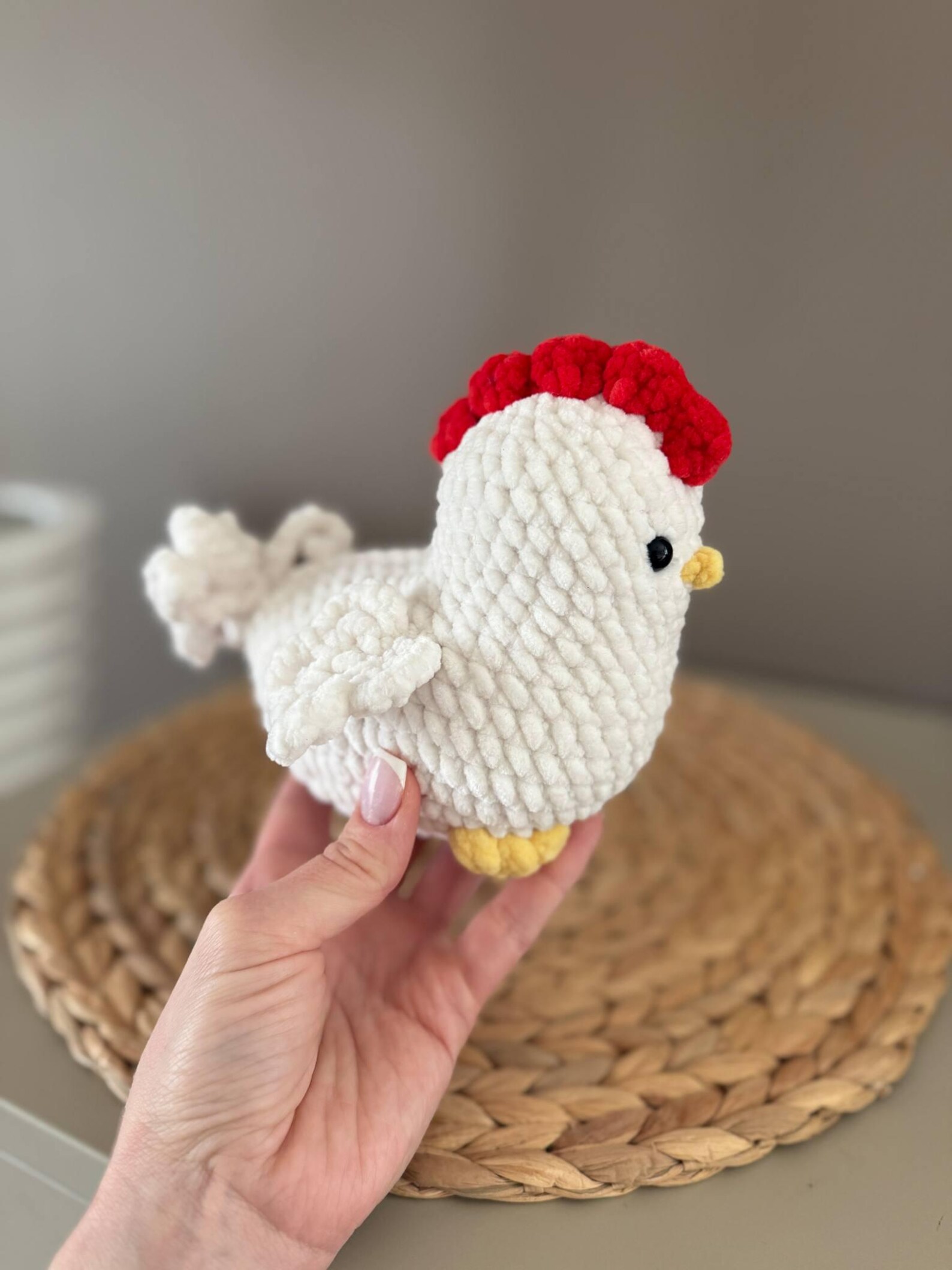 No-sew Chicken Amigurumi Crochet Pattern: Easy Stuffed Plush (PDF ...