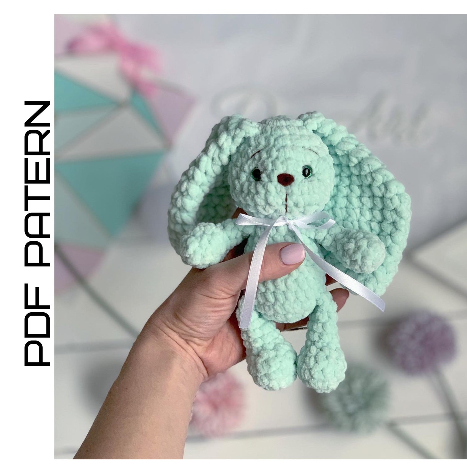 Crochet Little Bunny Toy Pattern | Etsy