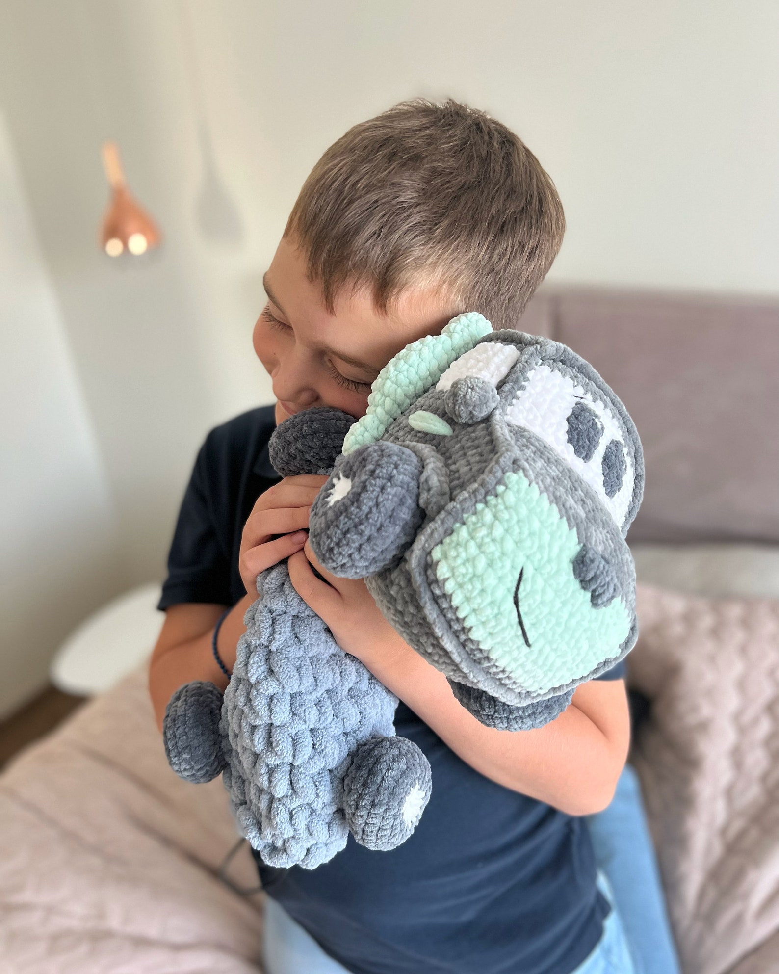 Crochet Truck Pyjama Case Toy Pajamas Holder Crochet Pattern - Etsy