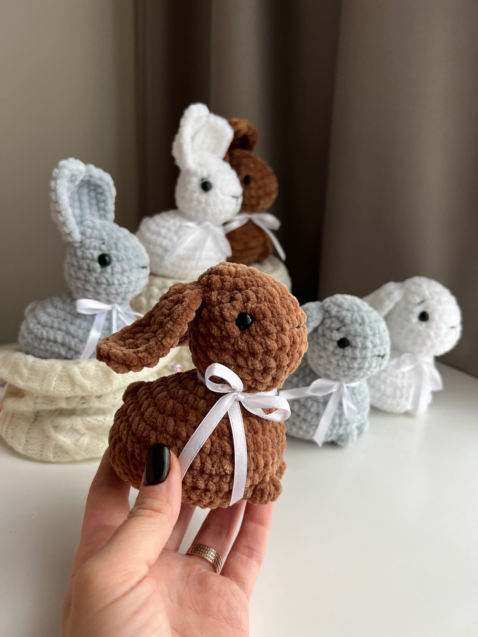 NO SEW Baby Rabbit Crochet Pattern Amigurumi Rabbit - Etsy