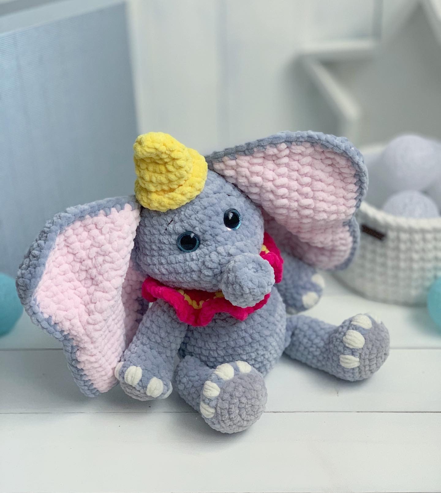 Crochet Baby Elephant Toy Pattern | Etsy