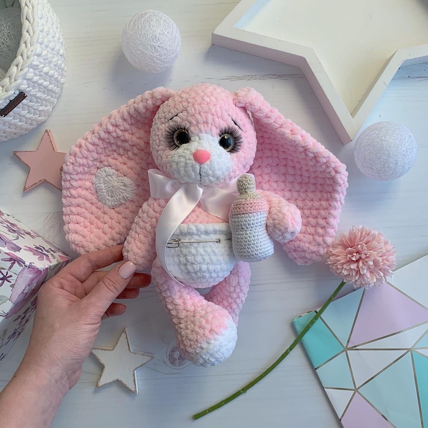 Crochet Baby Bunny Toy Pattern Crochet Easter Amigurumi - Etsy