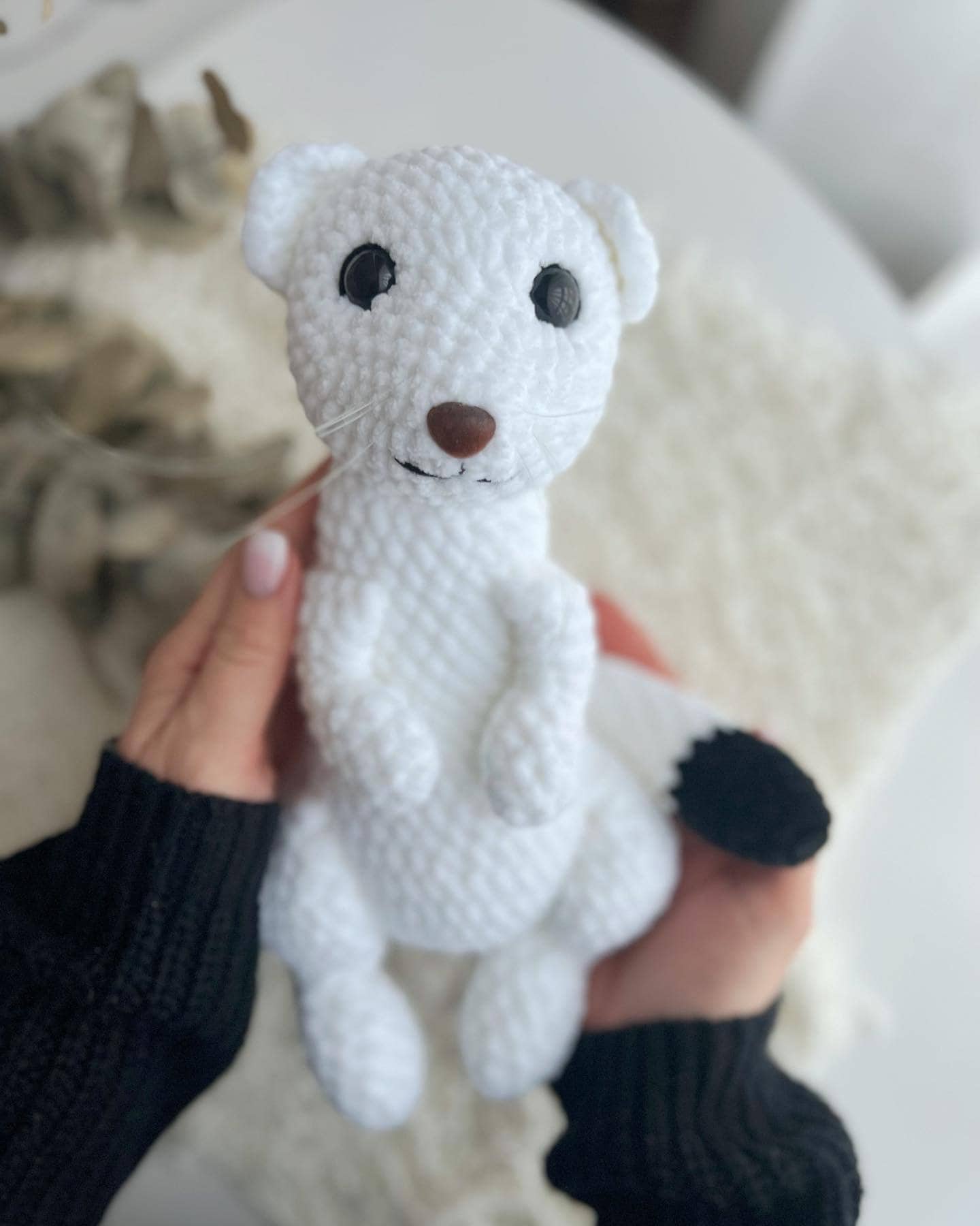 Weasel Amigurumi Crochet Pattern - Ermine PDF Pattern - Crochet Mink ...