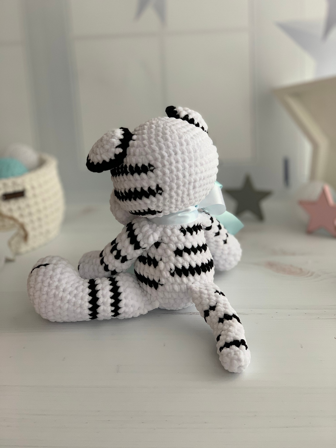 Crochet Tiger Toy Pattern Easy Amigurumi White Tiger PDF | Etsy