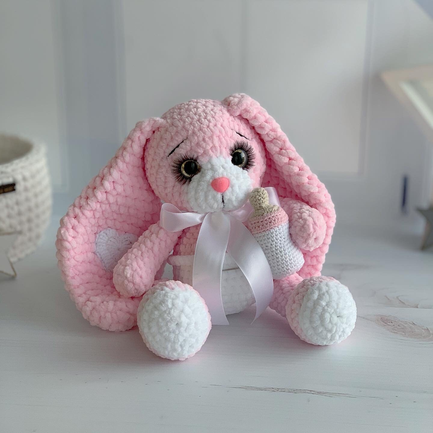 Crochet Baby Bunny Toy Pattern Crochet Easter Amigurumi - Etsy