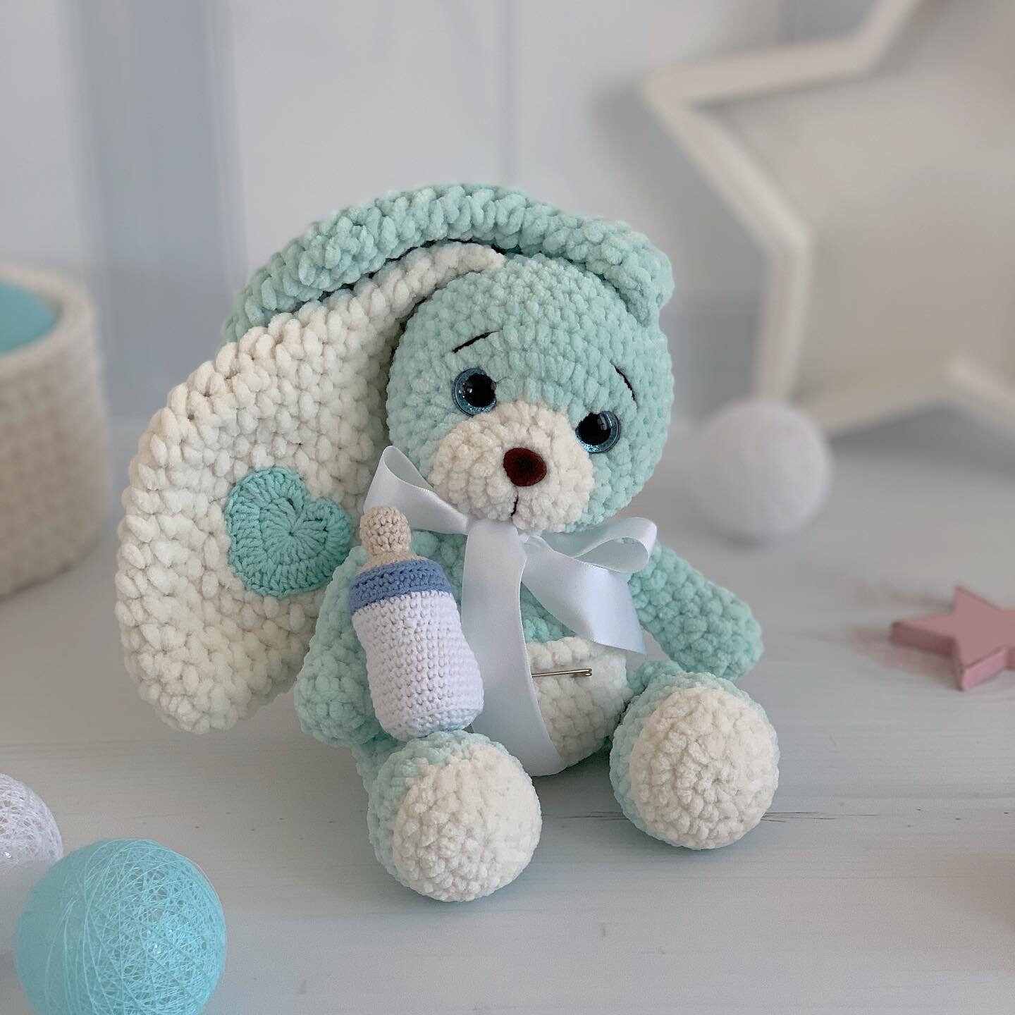 Crochet Baby Bunny Toy Pattern Crochet Easter Amigurumi - Etsy