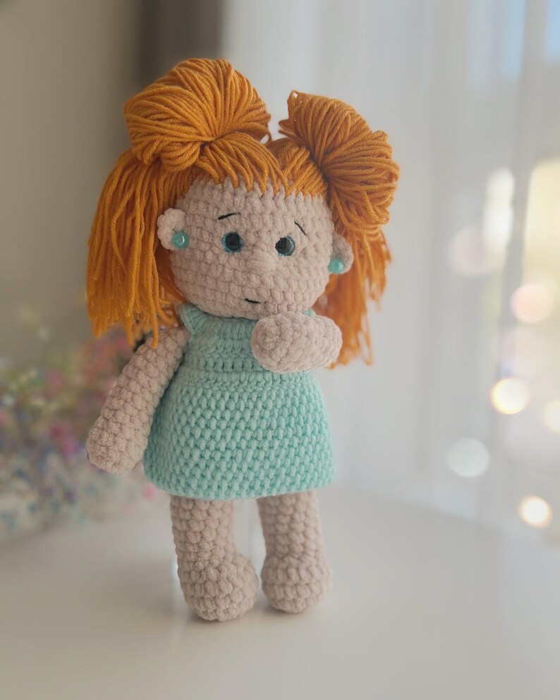 Amigurumi Crochet Doll Fiona Pattern Easy Crochet Doll | Etsy