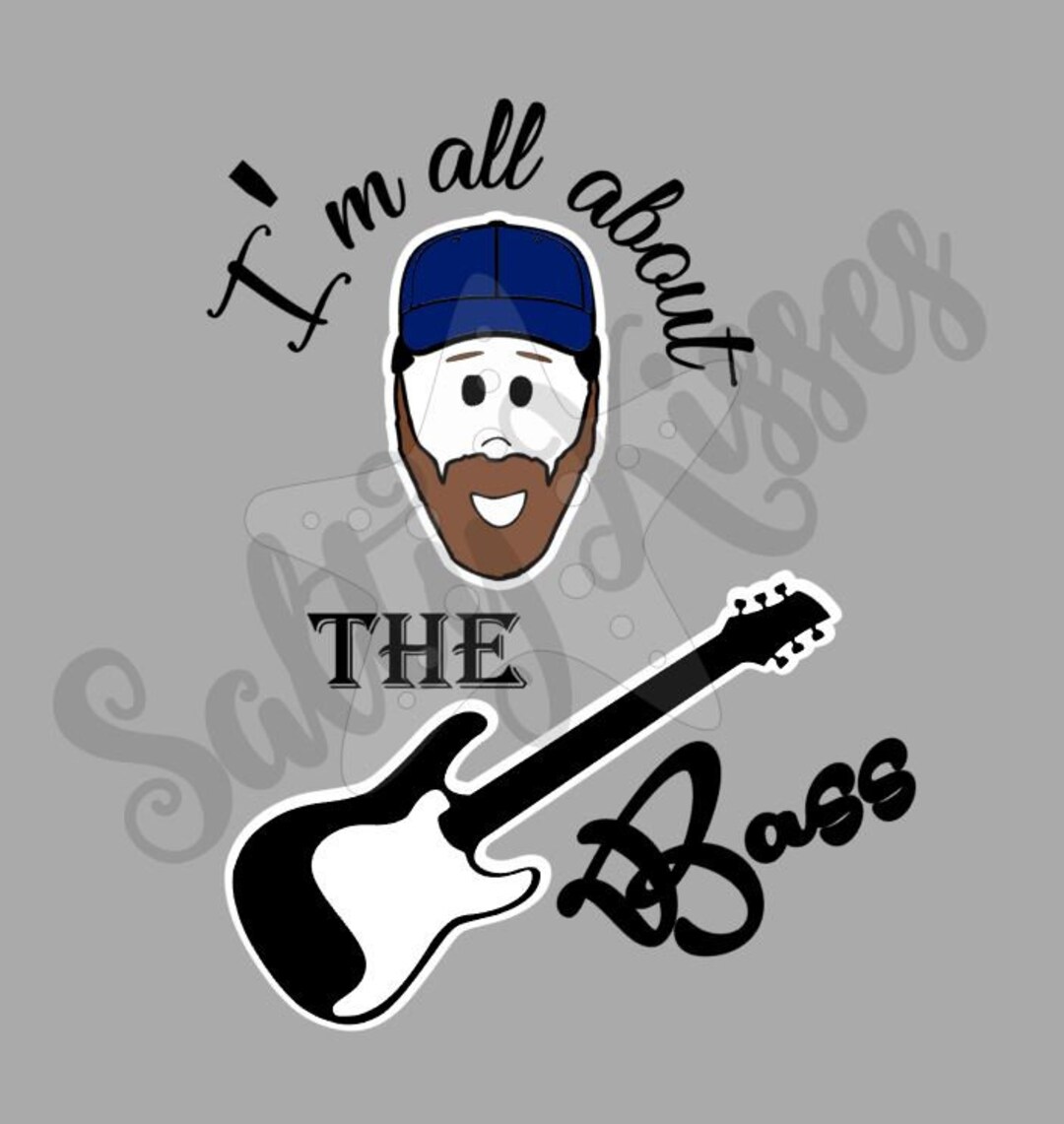 Band Member Bass Player SVG File for Silhouette/cricut - Etsy