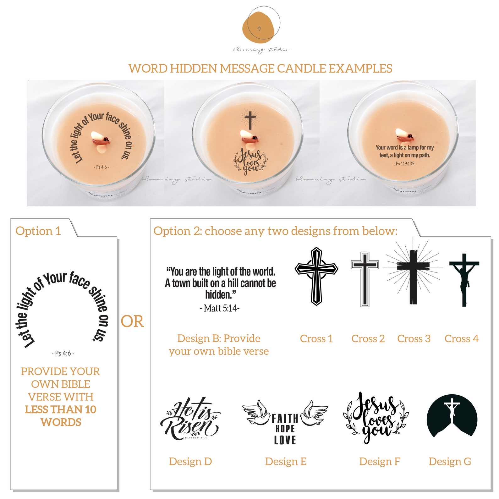 WORD Hidden Message Candle Bible Verses Candle Christmas - Etsy Canada