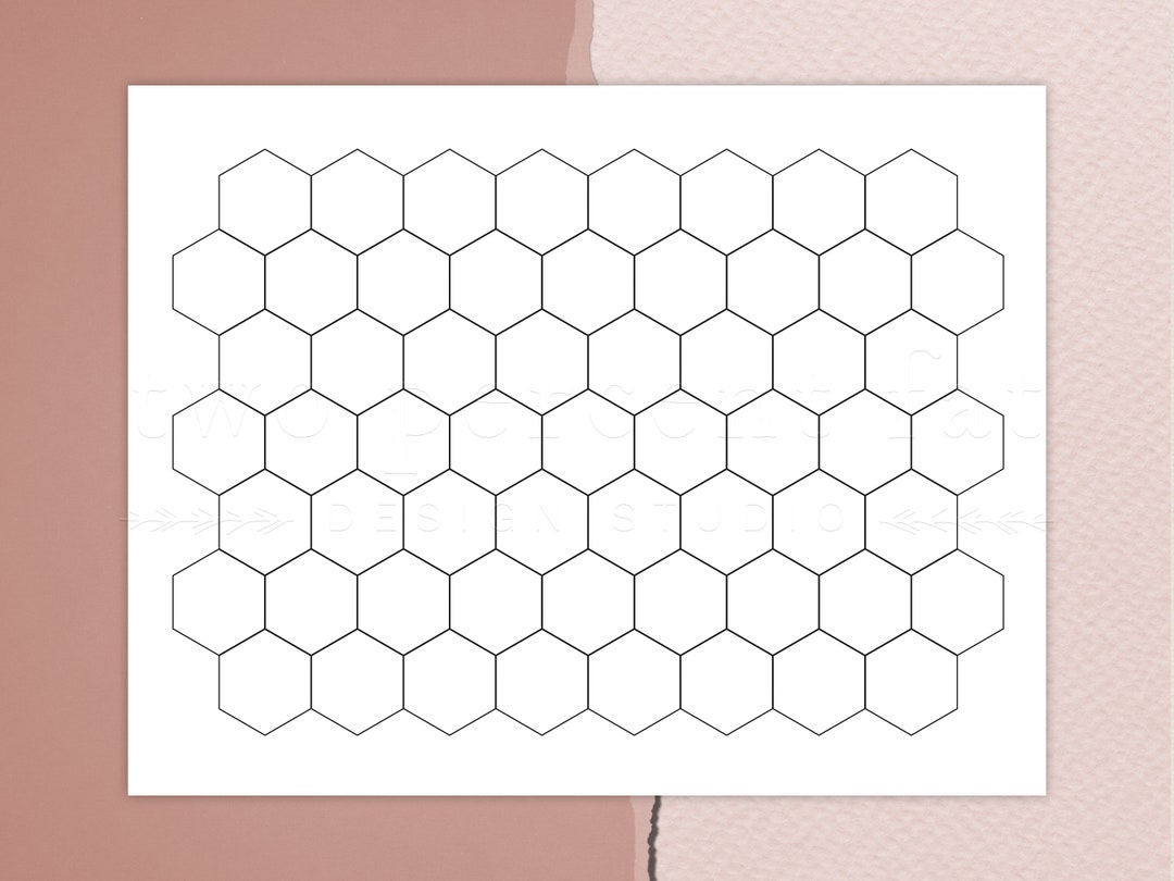 Hex Based Board Game Printable Board Game Board Game - Etsy