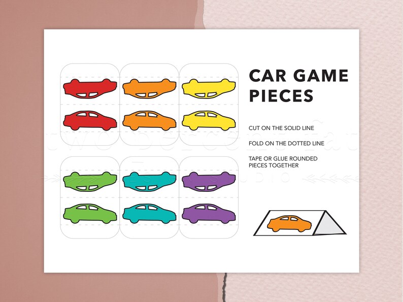 Printable Game Pieces, Board Game Pieces Template, Board Game Pieces ...